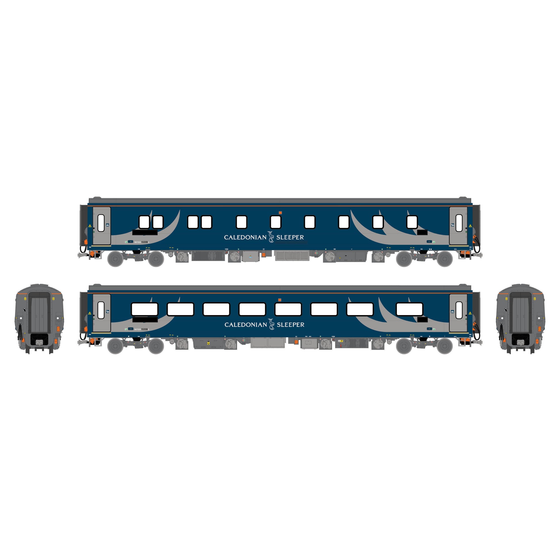 CAF Mk.5 Standard Sleeper 15339 Caledonian Sleeper – Accurascale