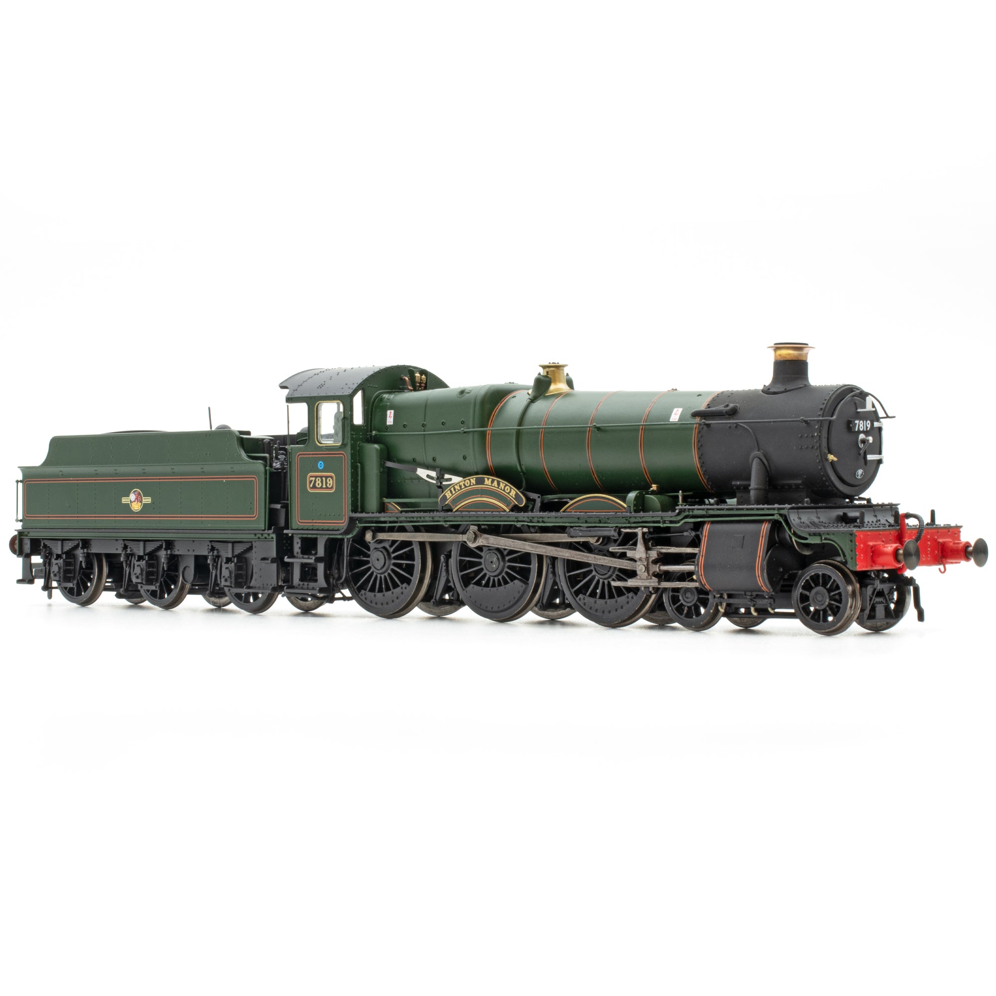 GWR Manor - 7819 Hinton Manor 'Bulled Up' BR lined green with late cre ...