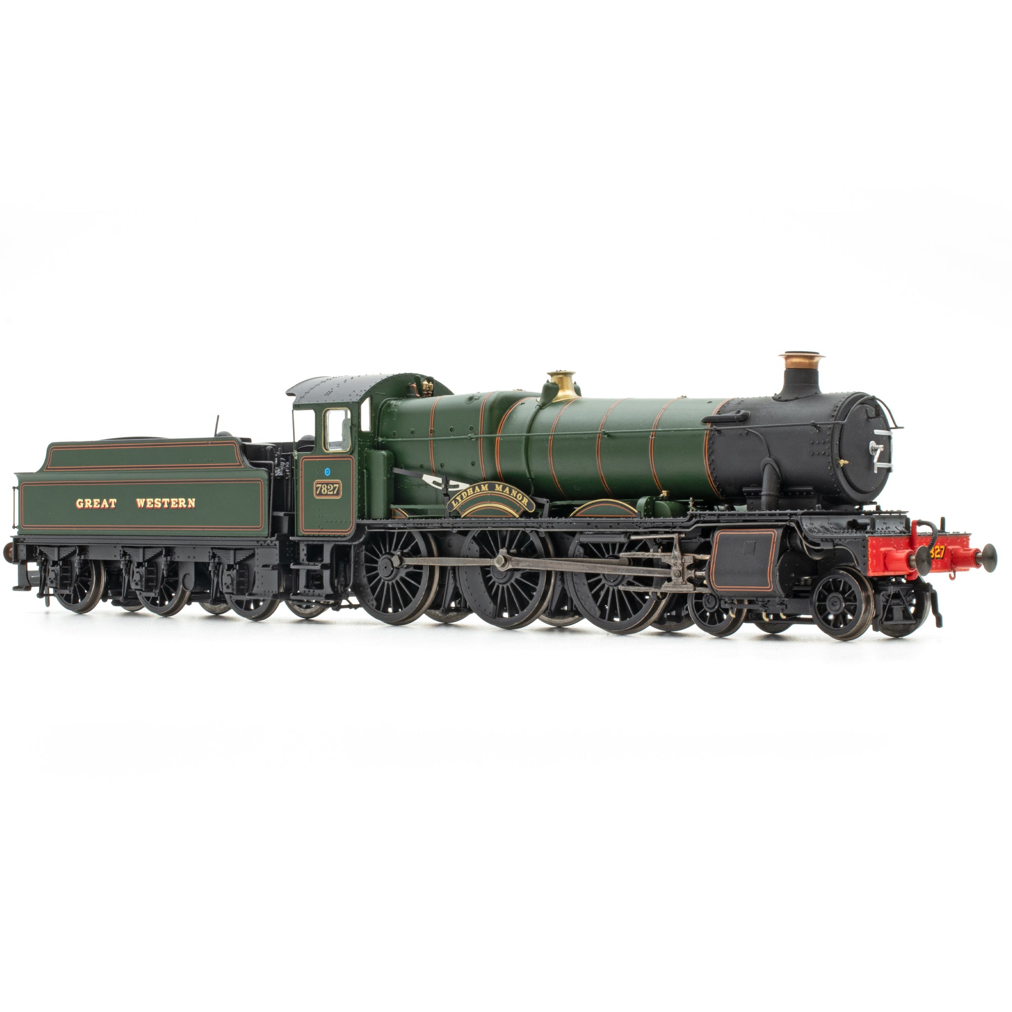 GWR Manor - 7827 Lydham Manor GWR lined green as preserved - DCC Sound ...