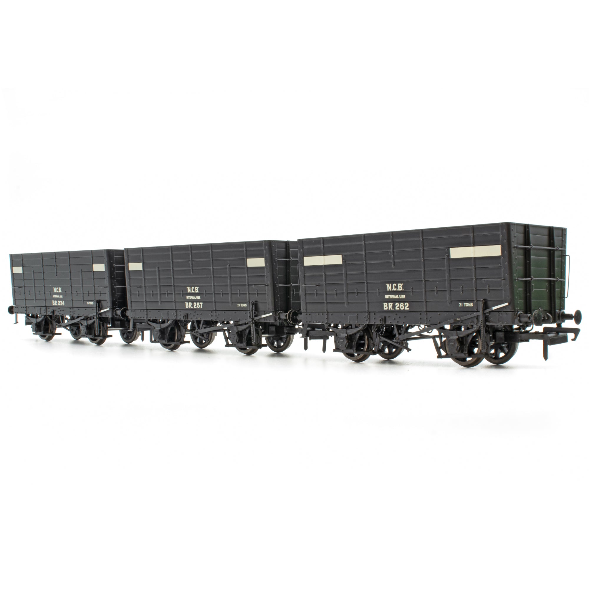 P7 Hopper - NCB (Brodsworth) Black, with white planks - Triple Pack ...