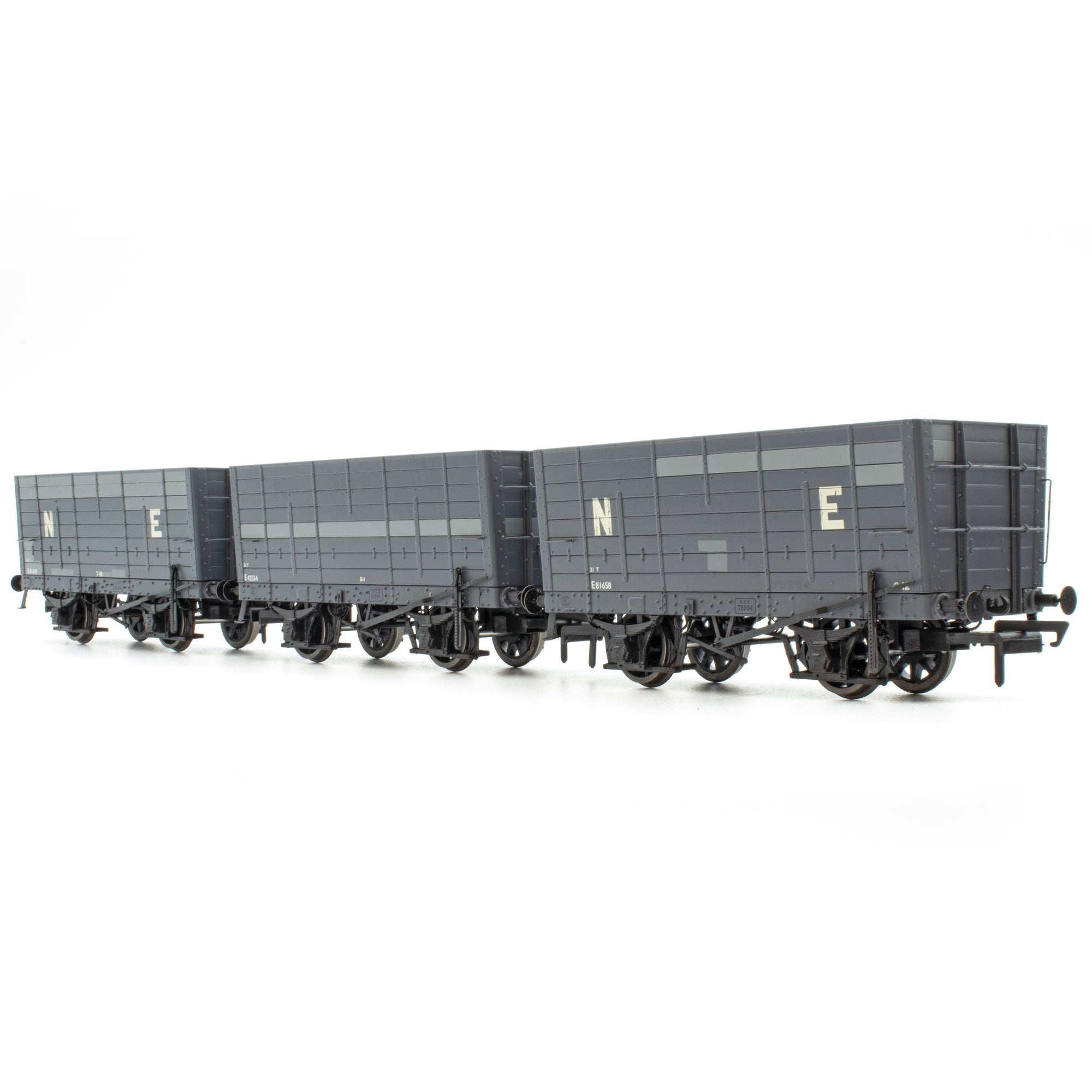 DGM 12 Hopper - BR Grey - Triple Pack – Accurascale